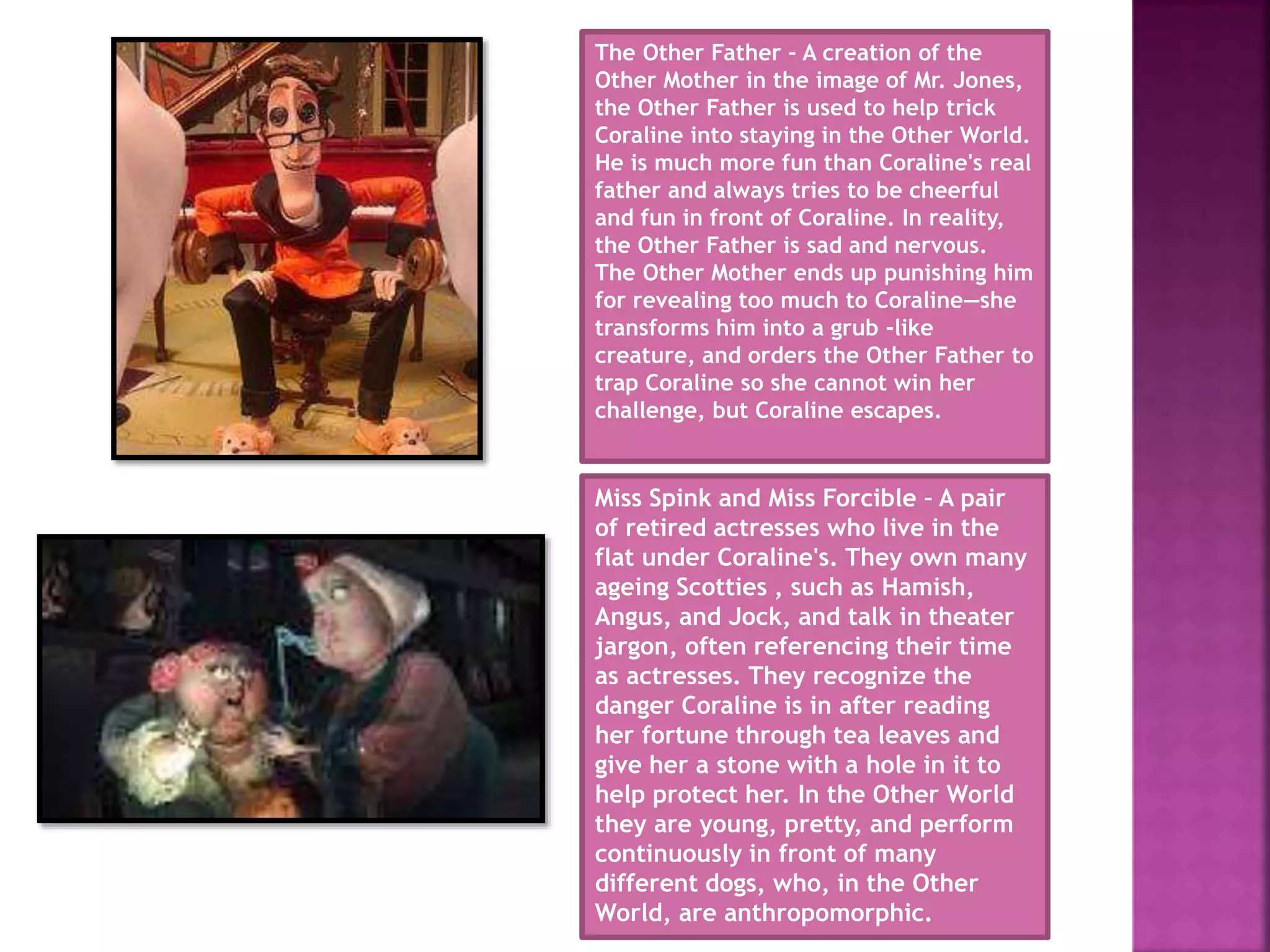Coraline (story) | PPTX