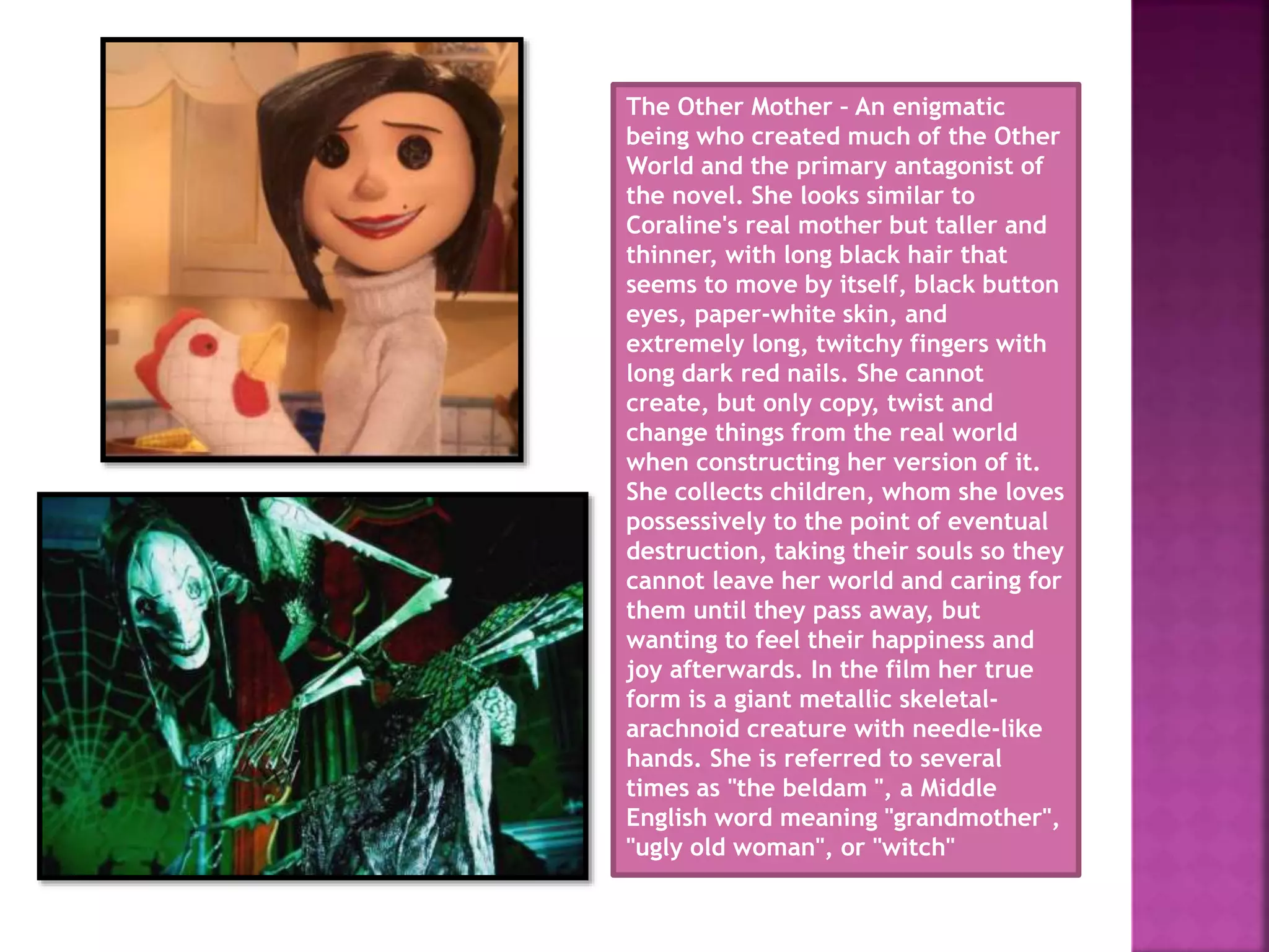 Coraline (story) | PPTX