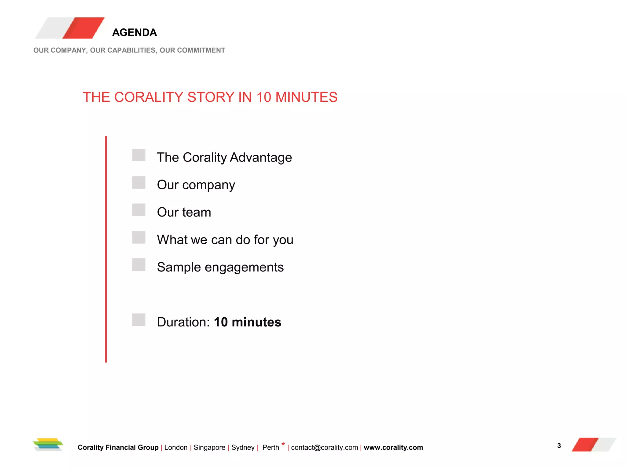 Corality Financial Group Introduction | PPTX