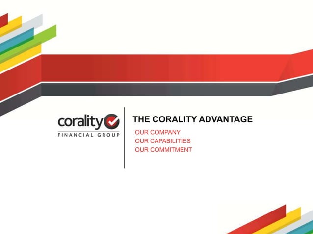 Corality Financial Group Introduction | PPT