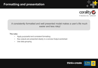 Corality Masterclass Planning And Designing A Forecasting Model 2012 | PPTX