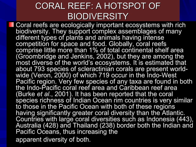 Coral reef | PPT