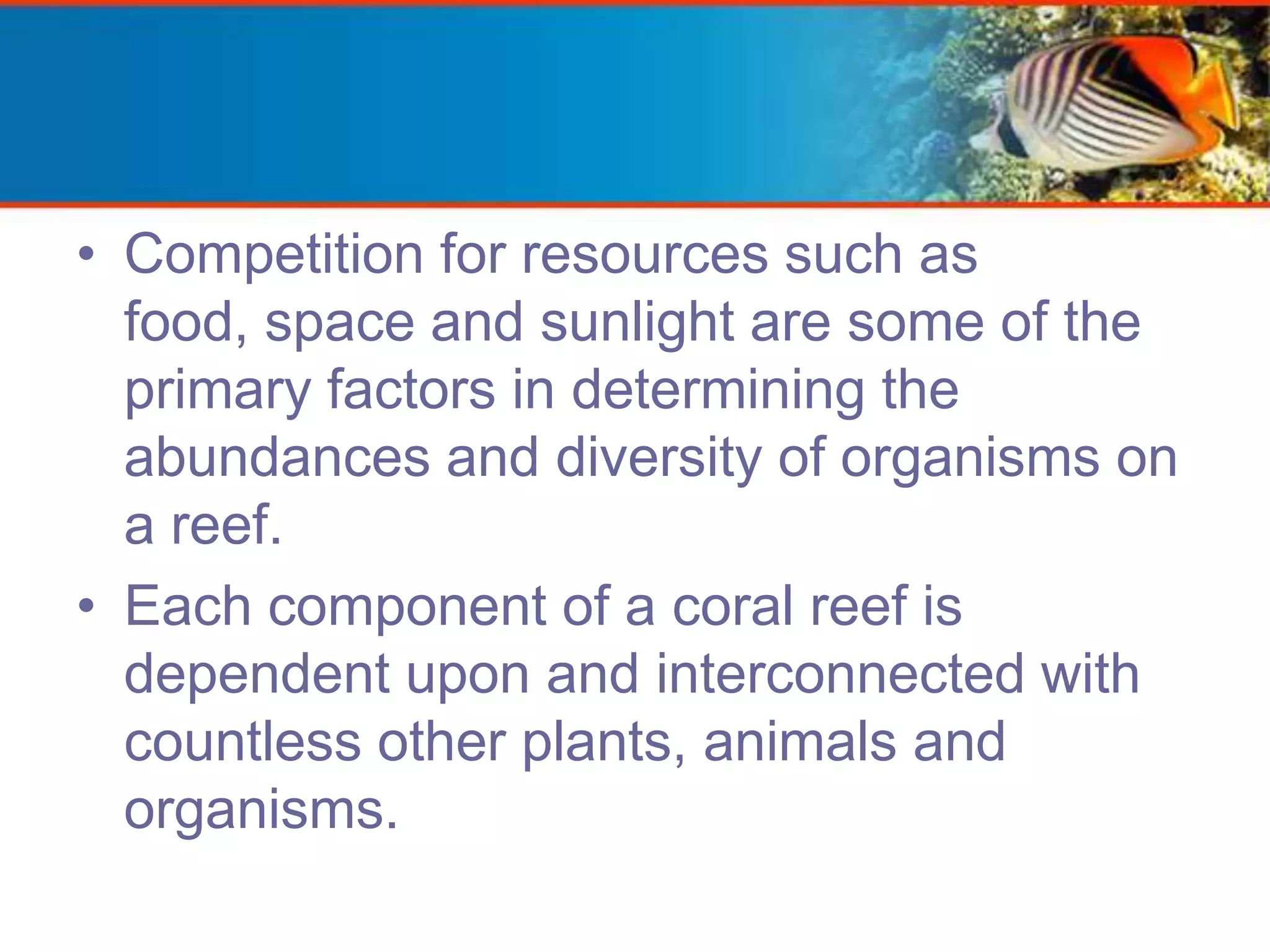 Coral reef ecosystems | PPTX