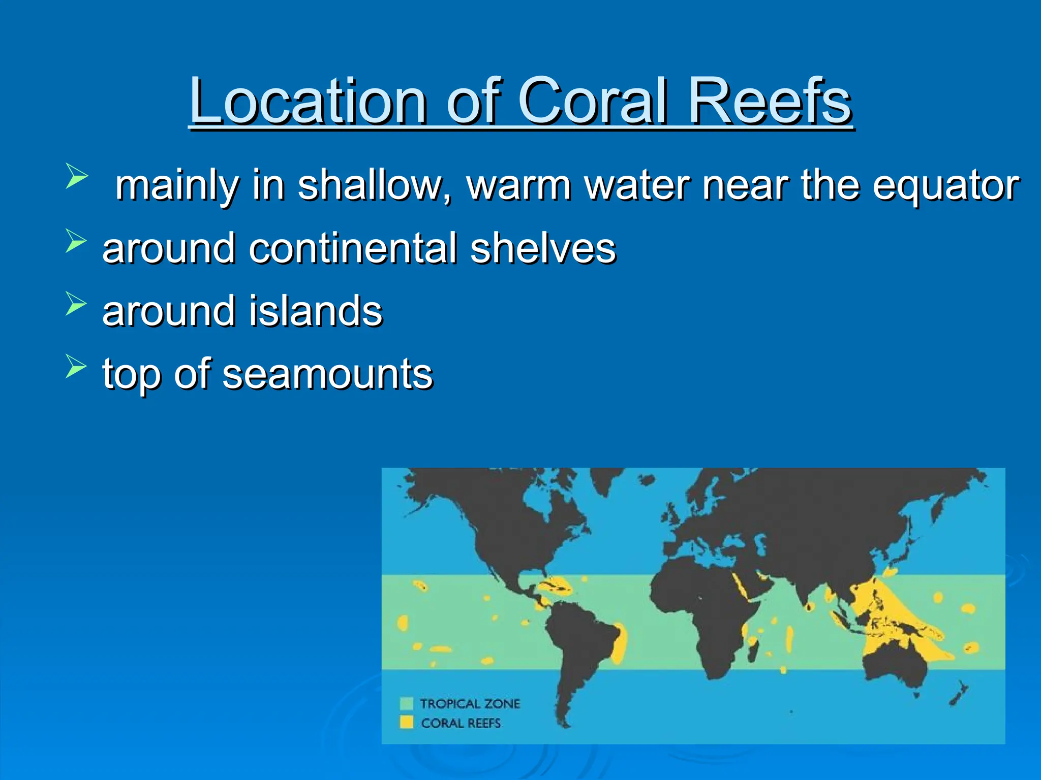 Corals and coral reefs powerpoint presentation | PPT