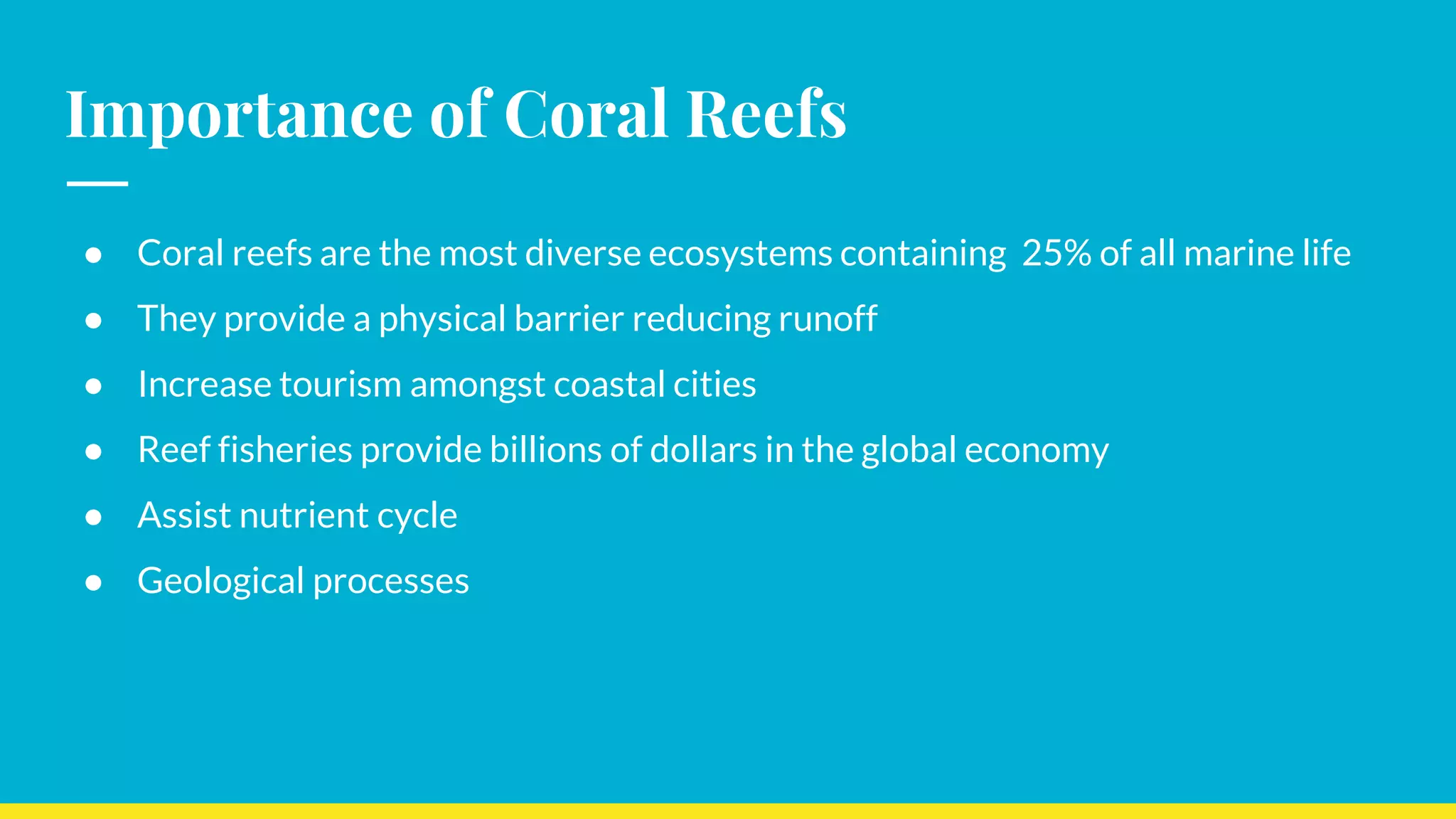 Coral reef presentation | PPTX
