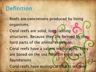 Coral reefs | PPT | Zoos & Aquariums | Attractions