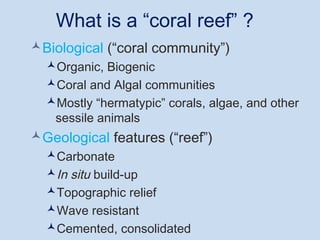 Coral reefs | PPT