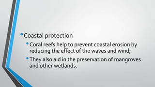 Coral Reefs lesson for csec geography in the caribbean | PPTX