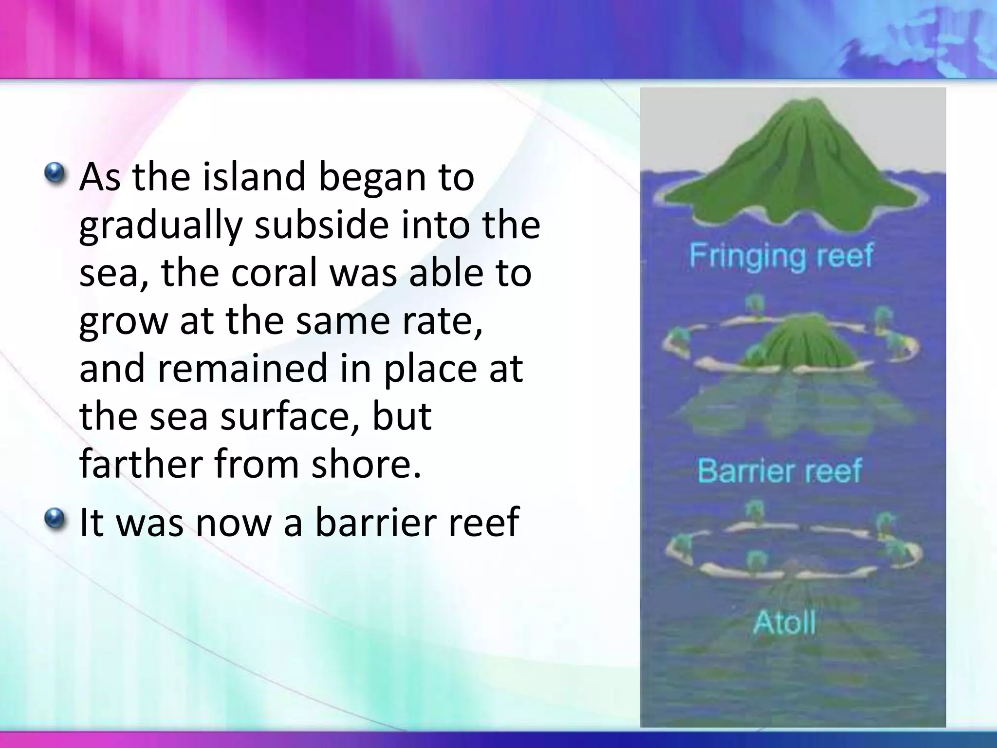 Coral Reefs Theory Types Formation Ppt