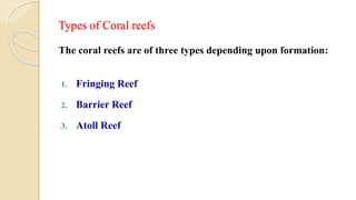 Corals and Coral Reef formation.pptx
