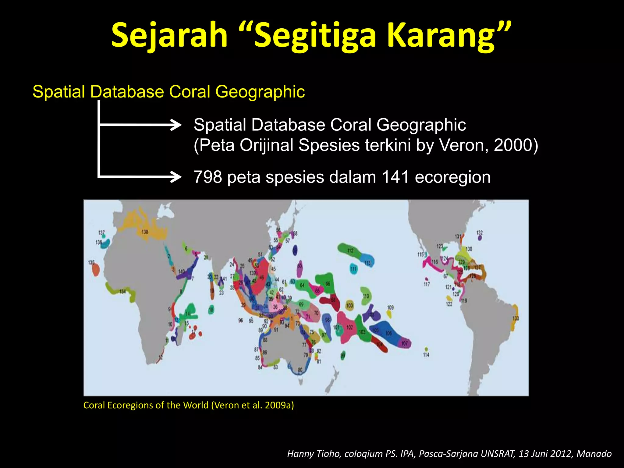 Coral triangle vs climate change | PPTX