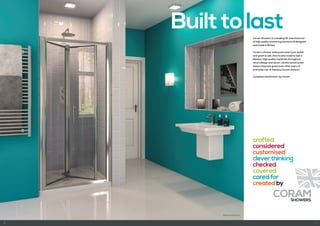 Coram shower enclosures brochure 2016 | PDF