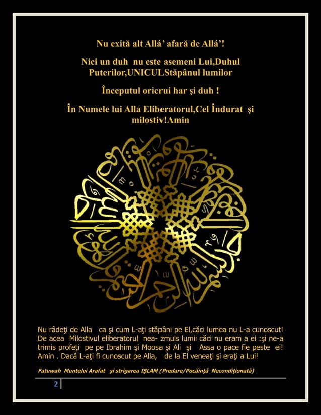 Coranul Sura ii Baqara [ vaca] sau Heifer.. sectiunea 1 si 2 | DOCX