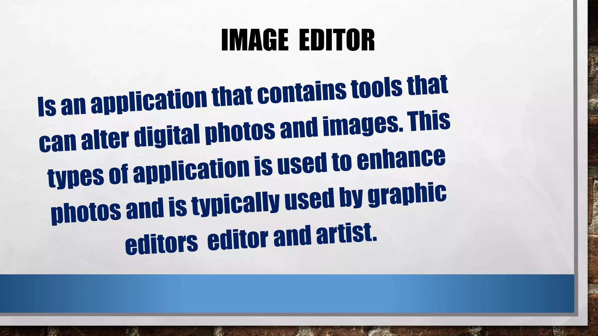 Image Manipulation | PPT