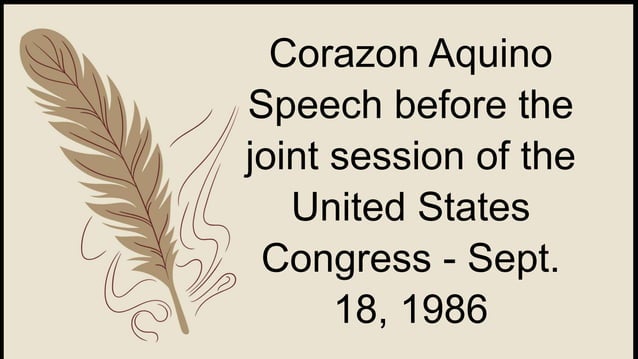 CORAZON AQUINO.pptx | Civic affairs | Politics