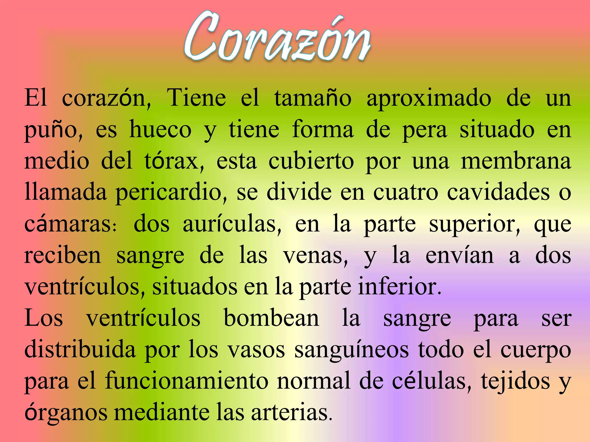 ANATOMÍA DEL CORAZÓN | PPT