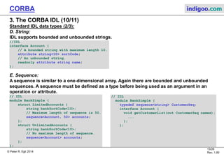 Common Object Request Broker Architecture - CORBA | PDF