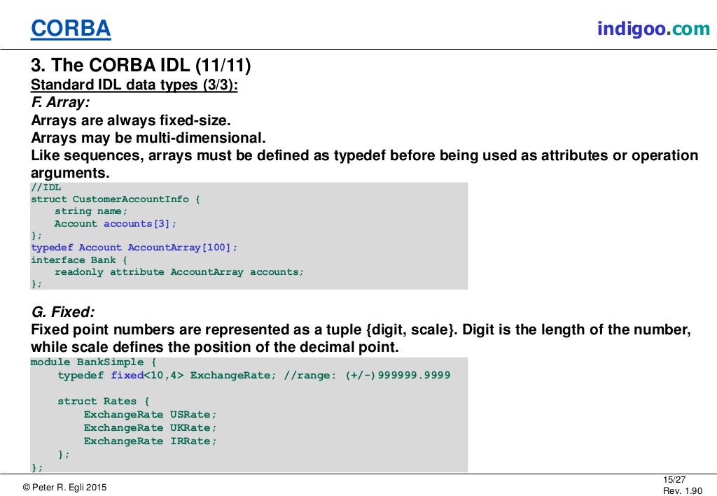 Common Object Request Broker Architecture Corba