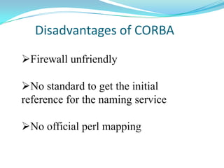 Corba in power system | PPT
