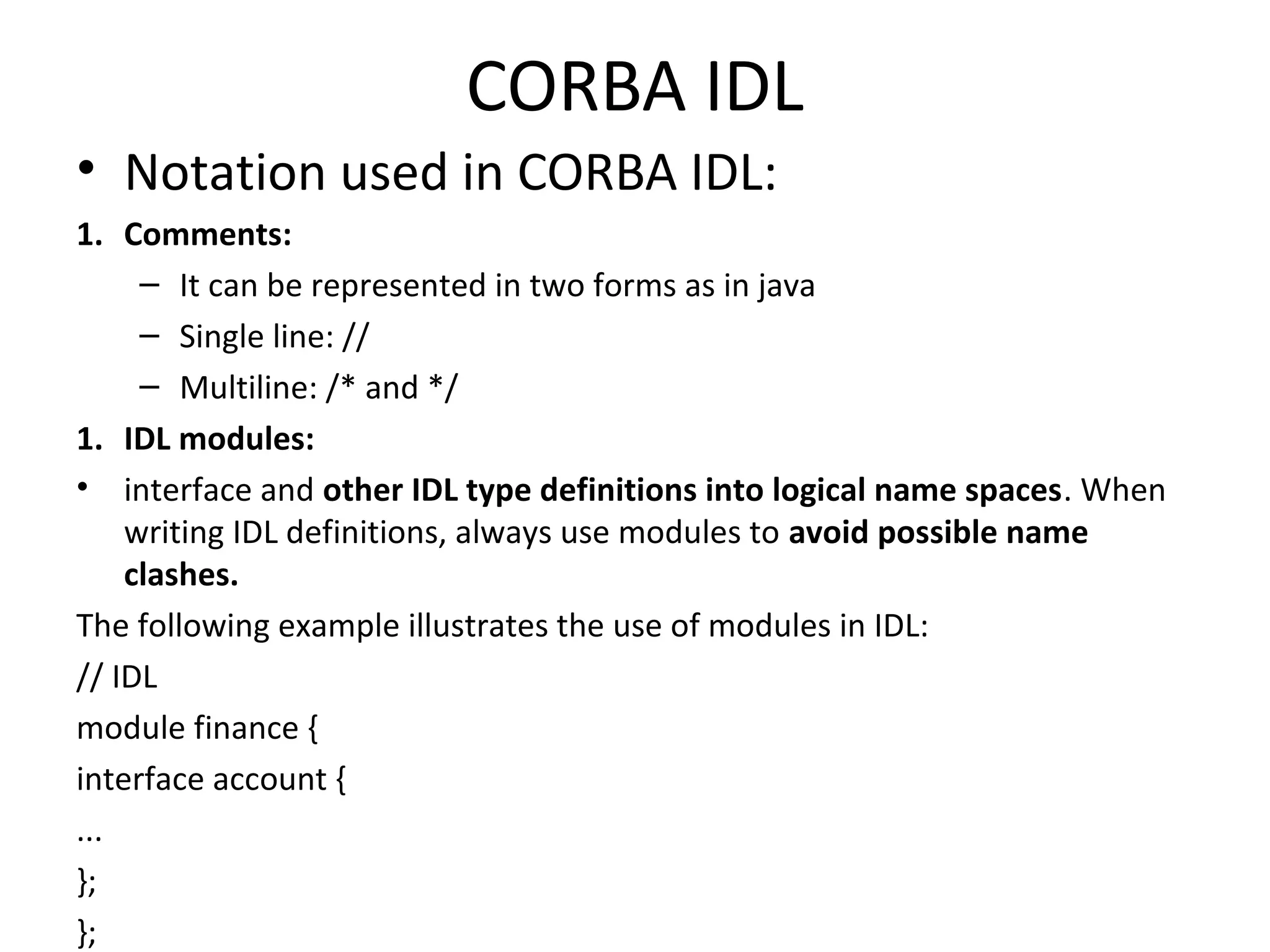 CORBA Basic and Deployment of CORBA | PPT