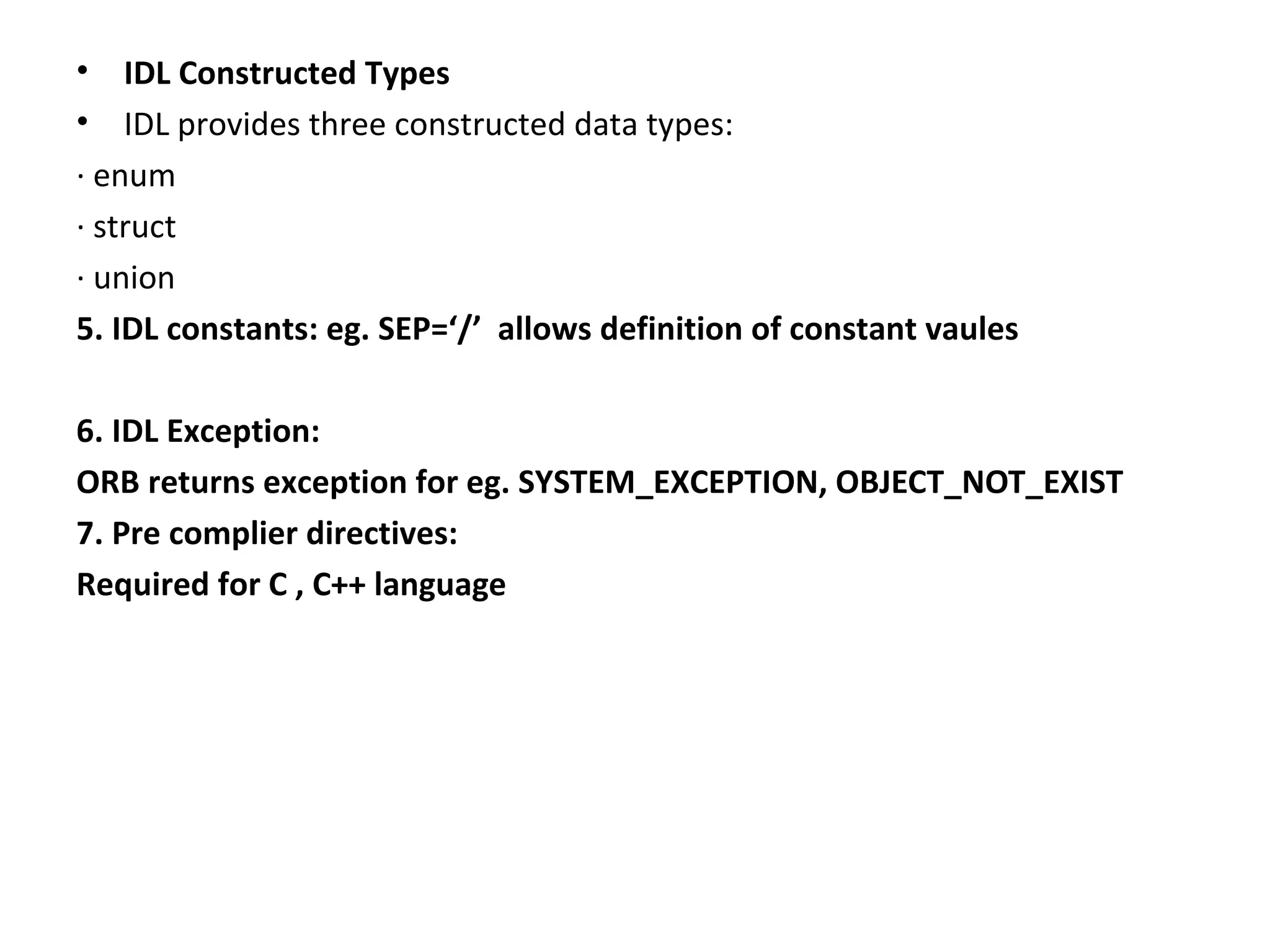 CORBA Basic and Deployment of CORBA | PPT