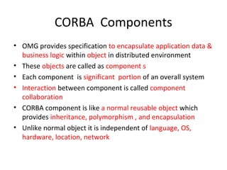 CORBA Basic and Deployment of CORBA | PPT