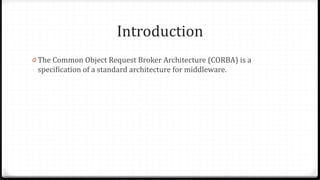 CORBA | PDF | Computing | Technology & Computing