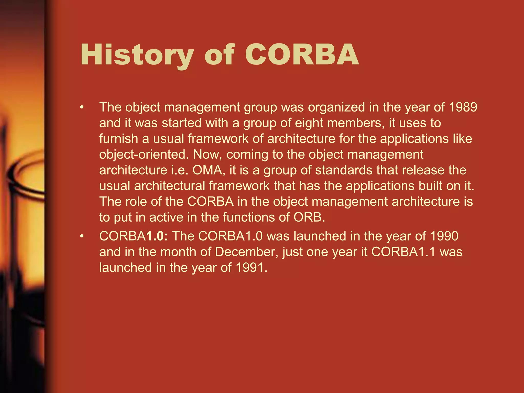 Corba | PPTX