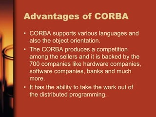 Corba | PPTX