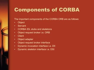 Corba | PPTX