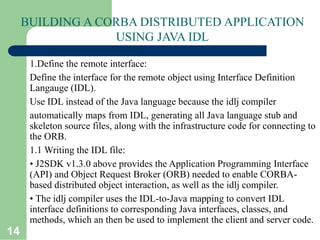 CORBA.ppt | Programming Languages | Computing