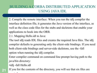 CORBA.ppt | Programming Languages | Computing