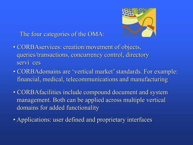 Distributed Systems Corba Remote Connection Ppt Operating Systems Computer Software And
