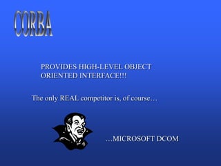 Distributed systems corba remote connection | PPT | Operating Systems | Computer Software and ...