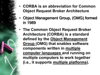 CORBA | PPTX