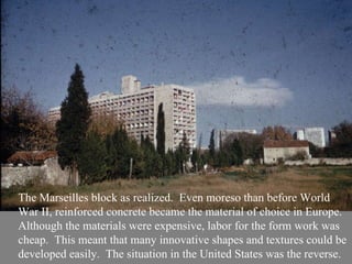 Le Corbusier after World War II | PPT