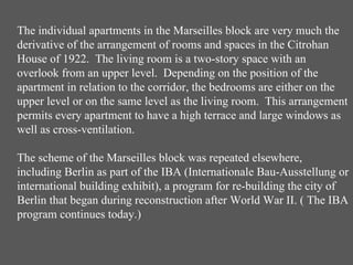 Le Corbusier after World War II | PPT