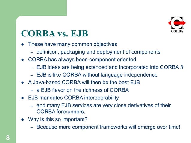 Corba introduction and simple example | PPT