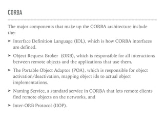 CORBA - Introduction and Details | PDF
