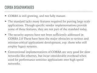 CORBA - Introduction and Details | PDF