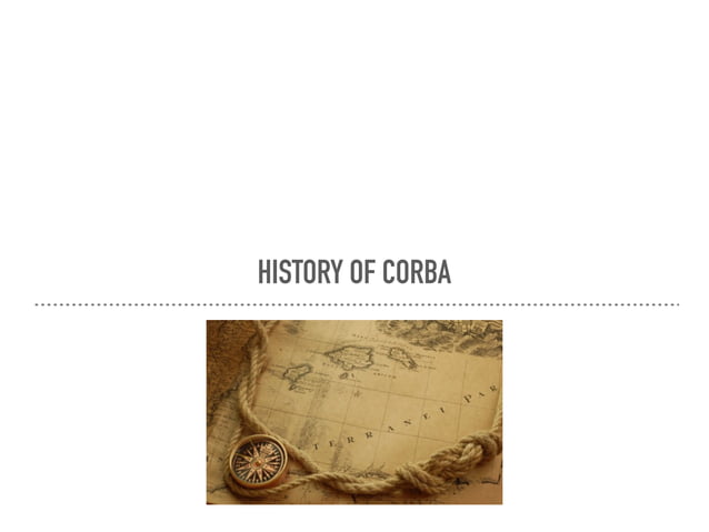 CORBA - Introduction and Details | PDF | Operating Systems | Computer ...