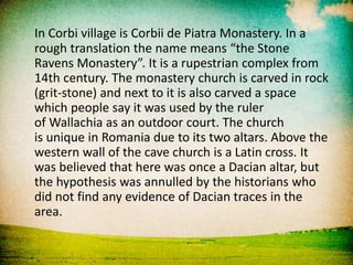 Corbi village | PPTX