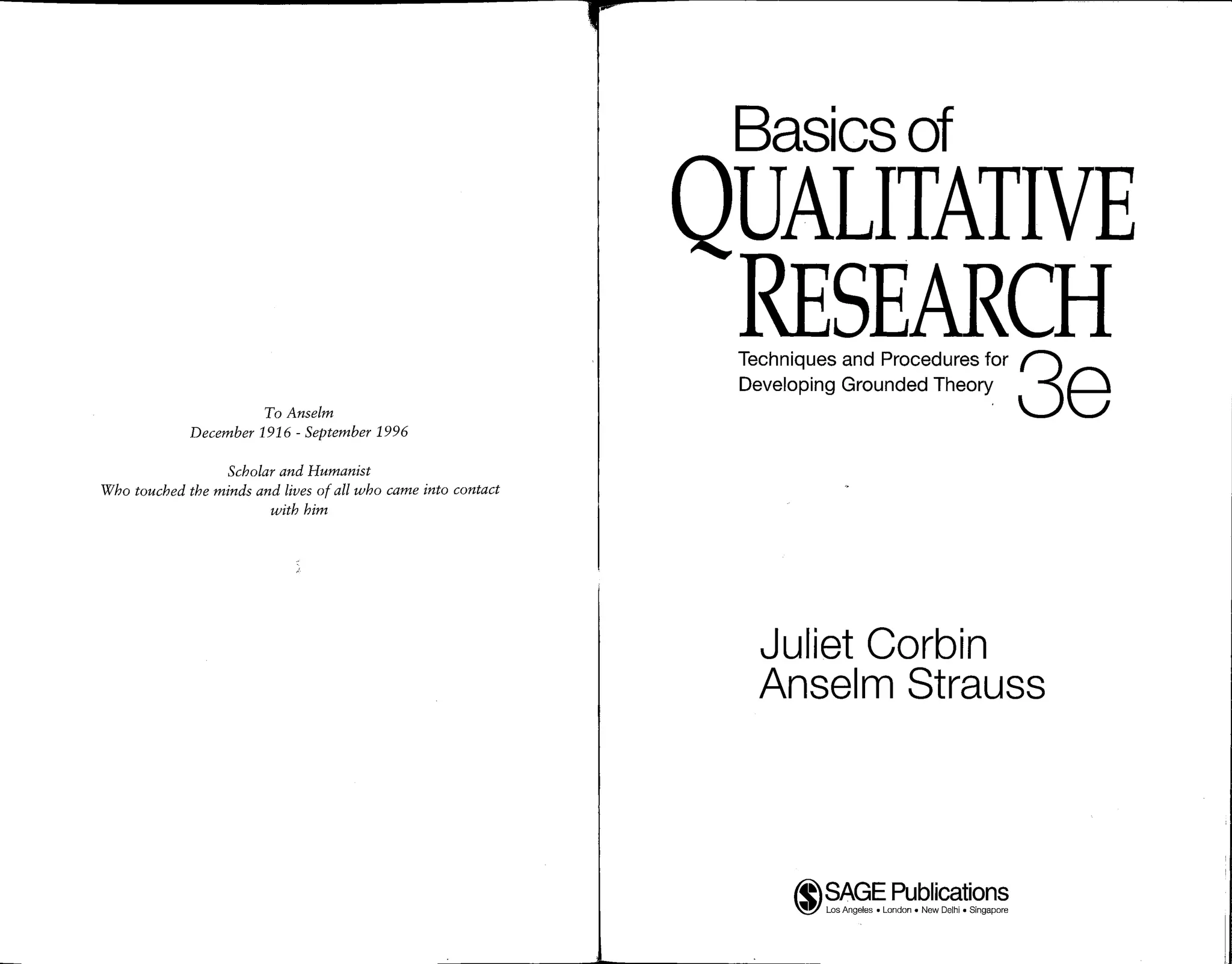 Corbin strauss basics of qualitative research - chapters 1, 3, 4 | PPT