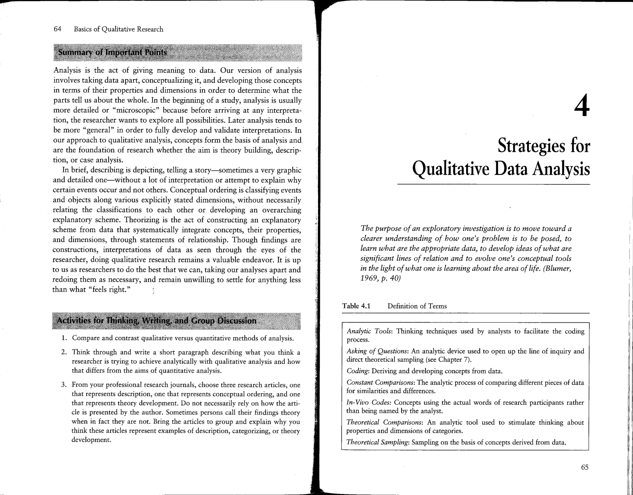 Corbin strauss basics of qualitative research - chapters 1, 3, 4 | PDF