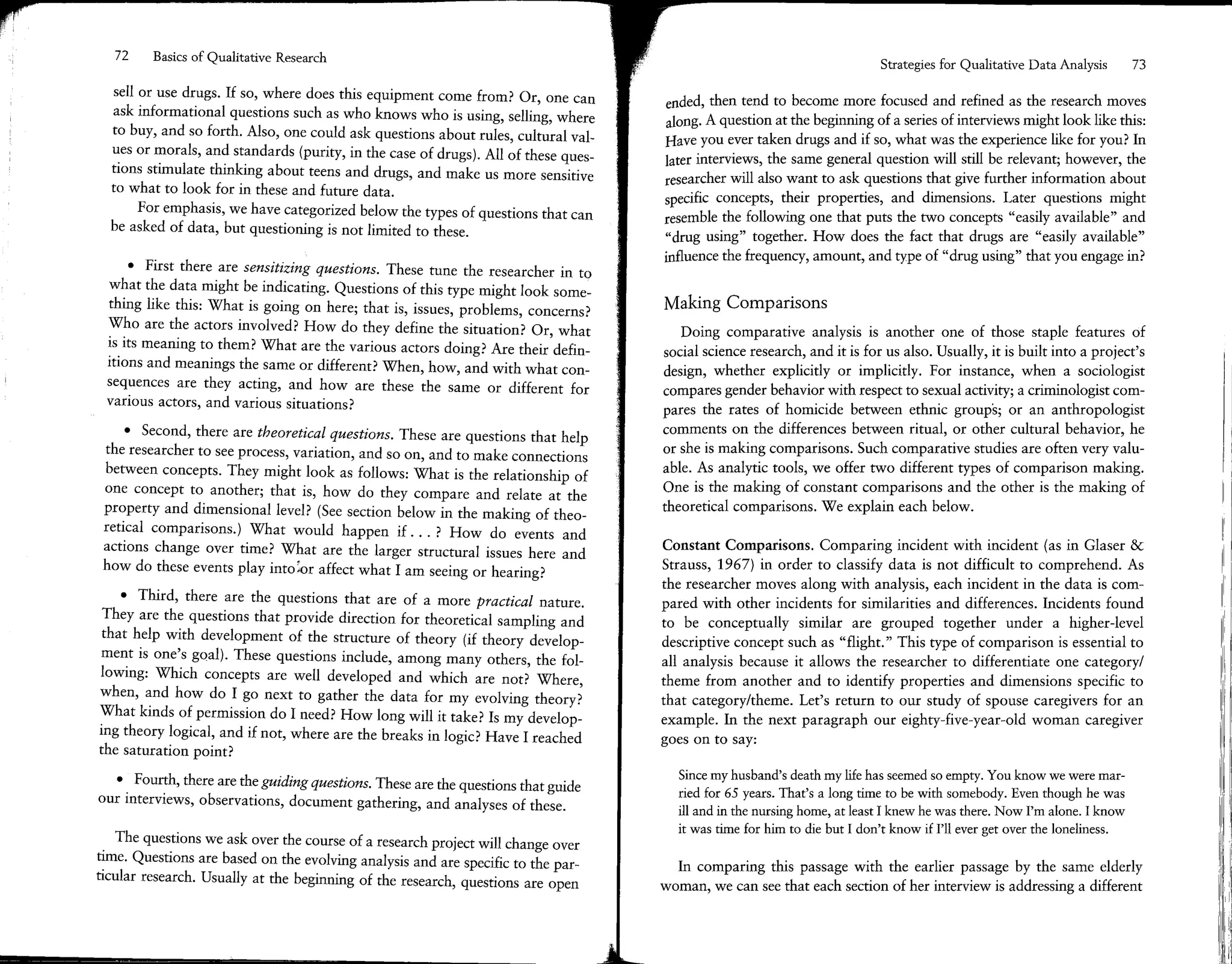 Corbin strauss basics of qualitative research - chapters 1, 3, 4 | PDF
