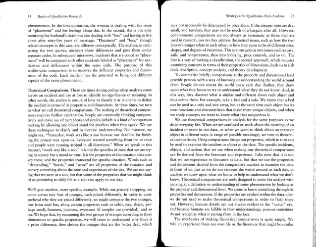 Corbin strauss basics of qualitative research - chapters 1, 3, 4 | PDF