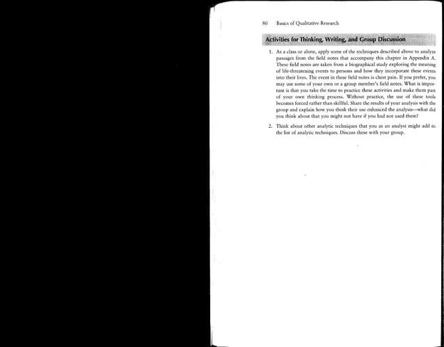 Corbin strauss basics of qualitative research - chapters 1, 3, 4 | PDF