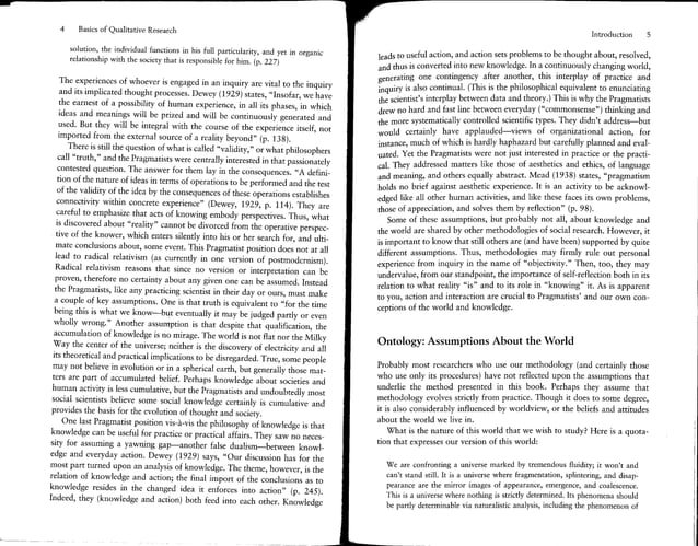 Corbin strauss basics of qualitative research - chapters 1, 3, 4 | PDF