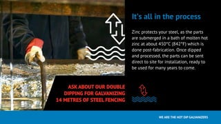 Galvanizing: The ultimate in fence protection | PPT