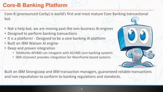 Corby - AI Core Banking Bot | PPTX